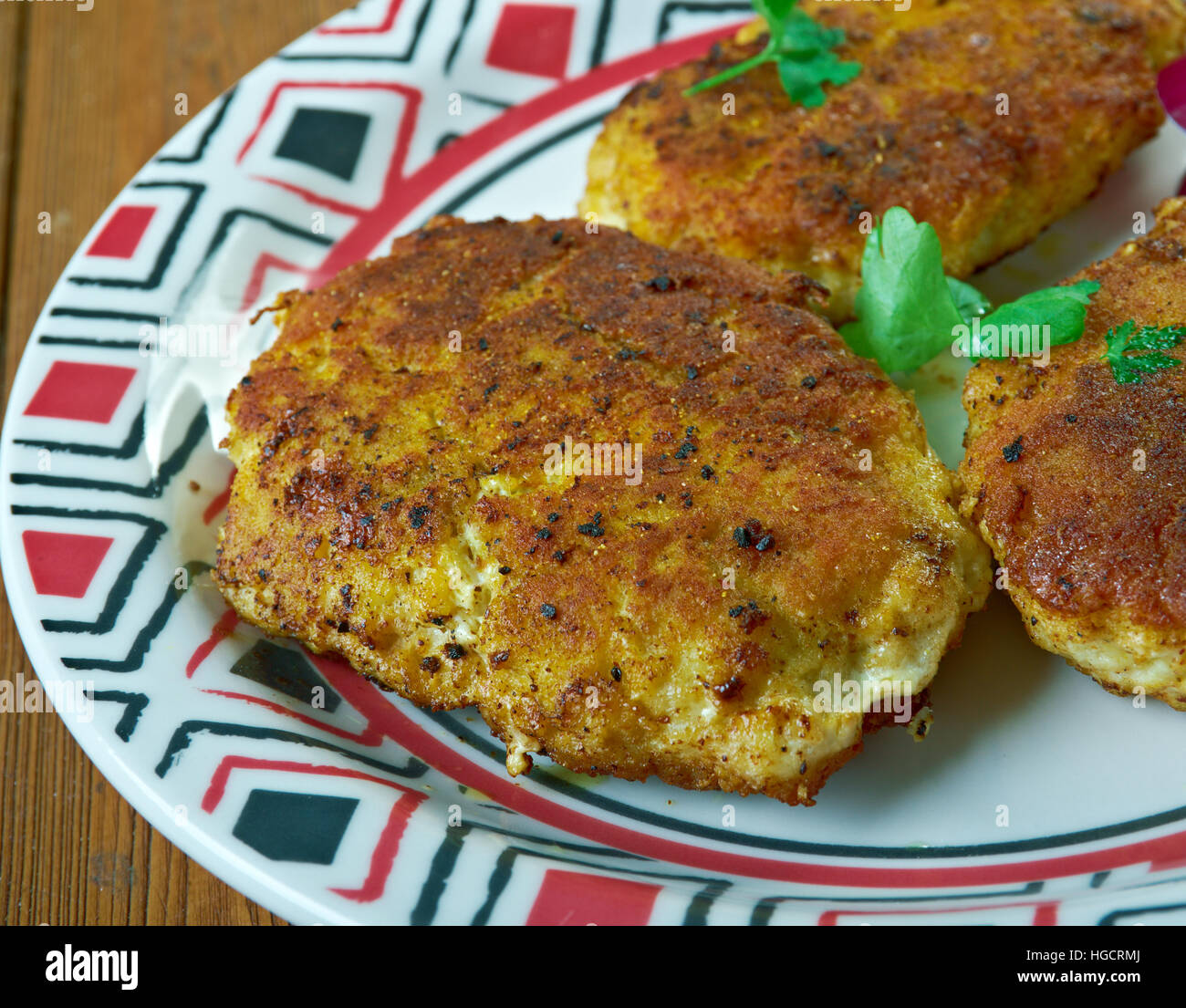 Bengali Cod Fish Kebabs - Indian Tandoori Fish Stock Photo - Alamy
