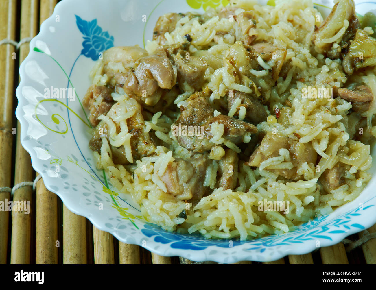 Chana mewa pulao - Peshawari Pulaos Stock Photo - Alamy