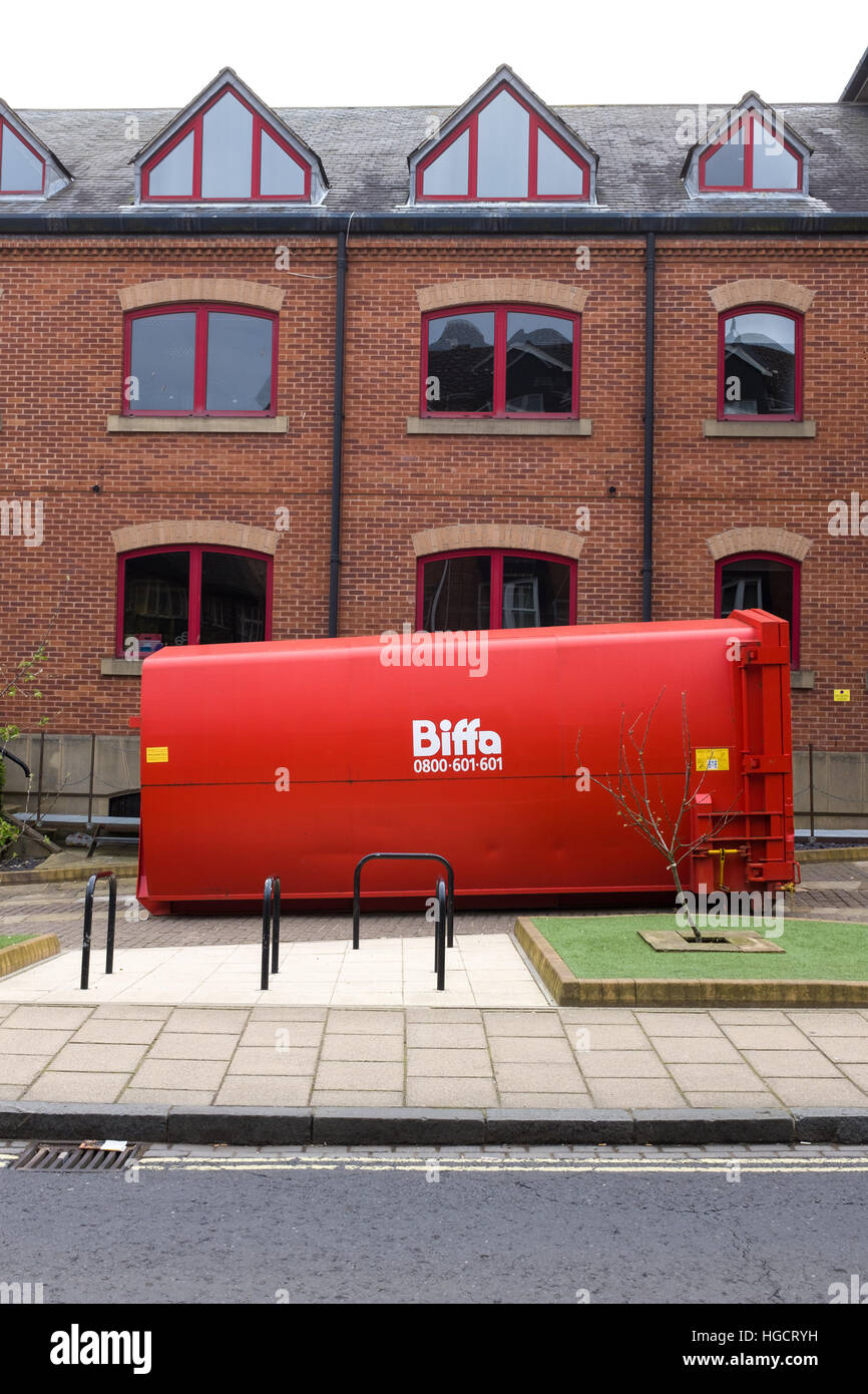 Biffa red hi-res stock photography and images - Alamy