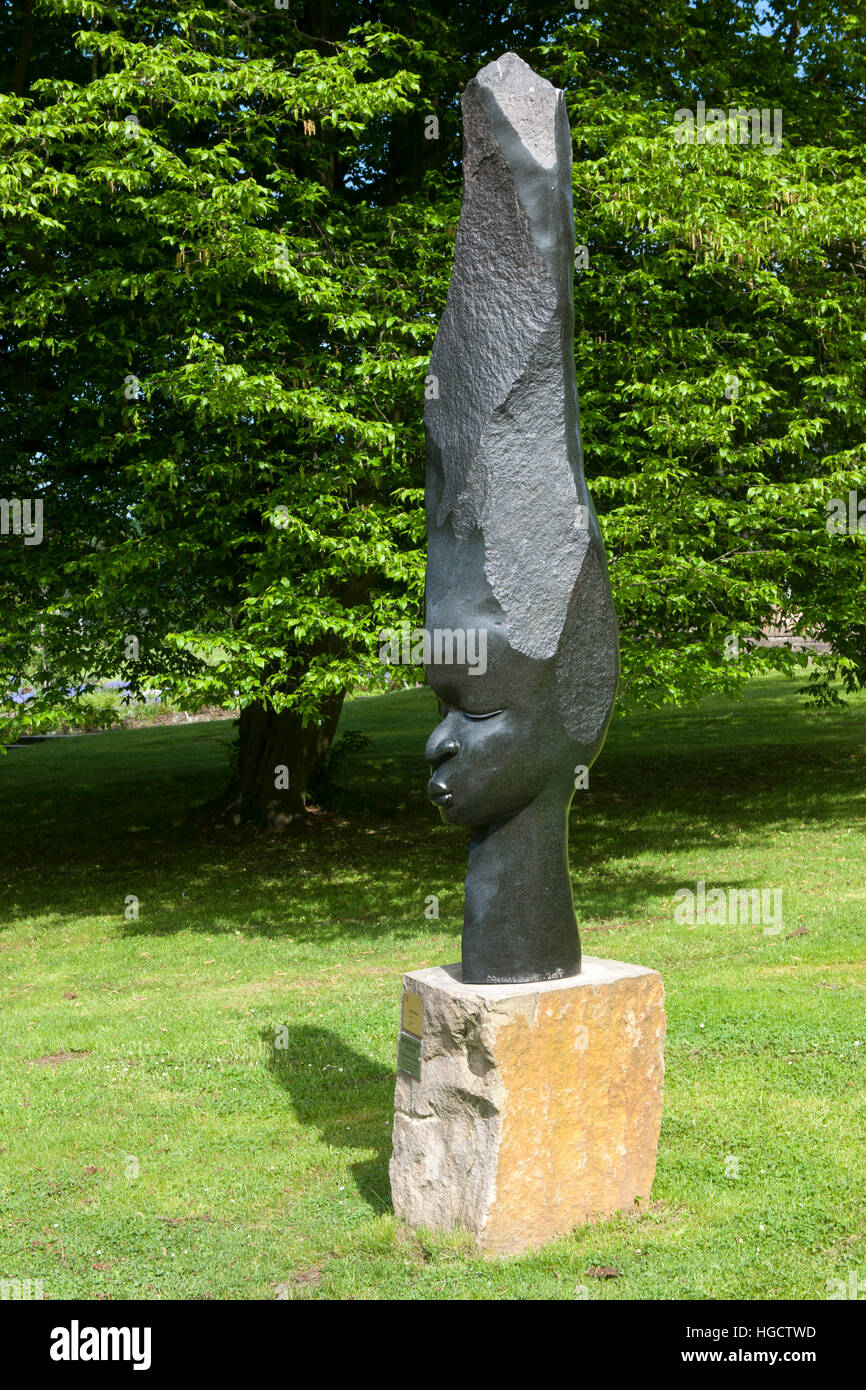 Deutschland, Dortmund, Westfalenpark, Skulptur Dreamhead von Douglas ...