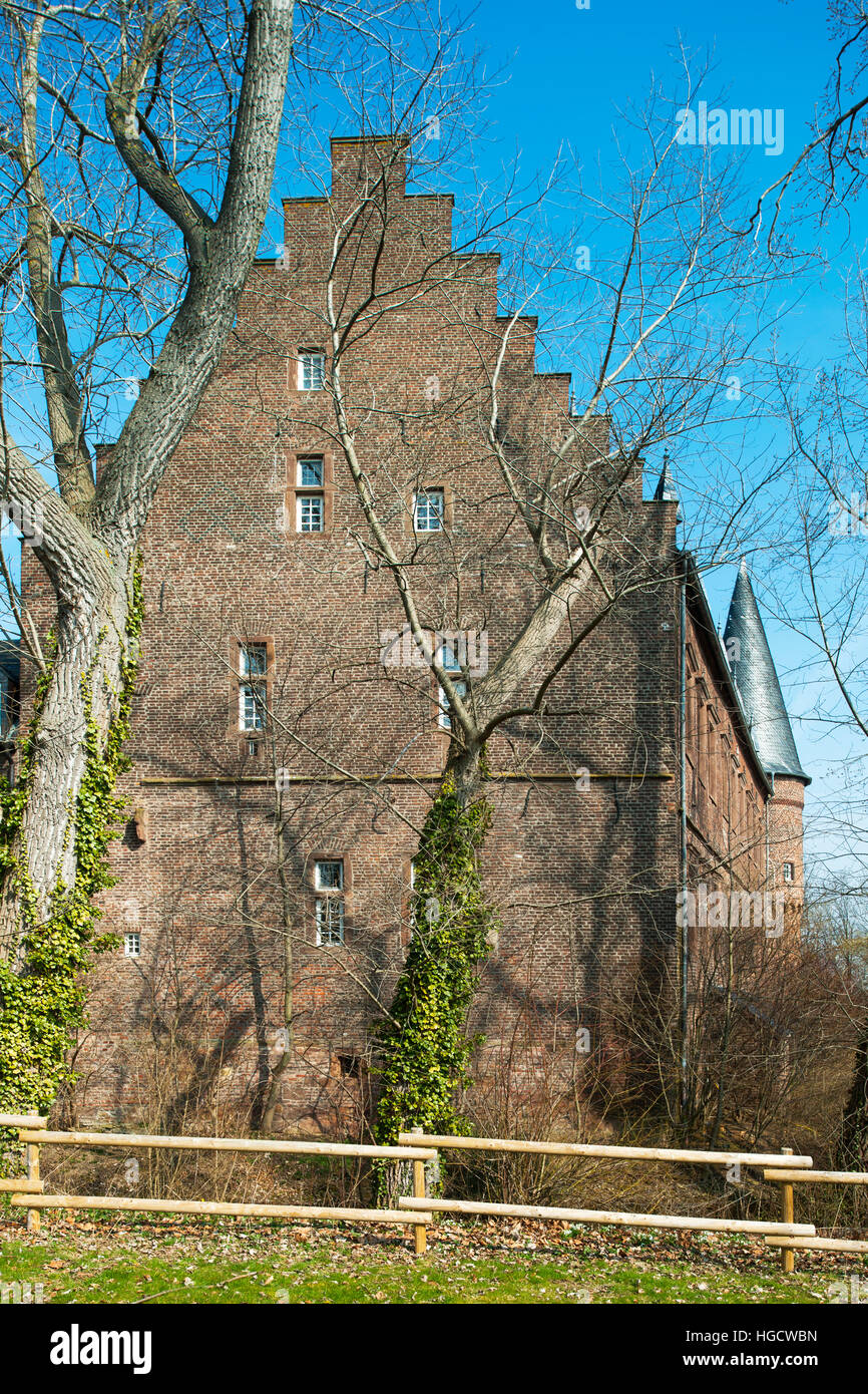 Deutschland, NRW, Kreis Düren, Nörvenich-Binsfeld, Burg Binsfeld ...