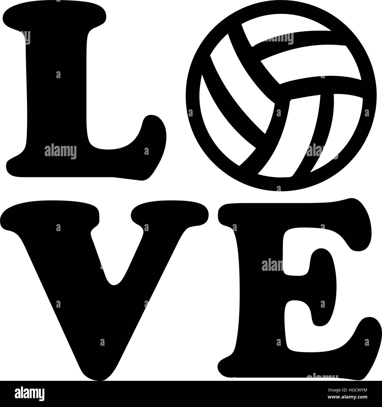 Volleyball love hi-res stock photography and images - Alamy
