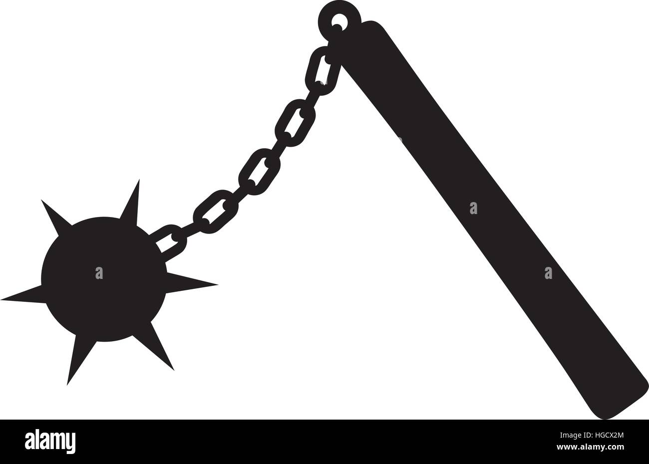 Mace medieval weapon icon hi-res stock photography and images - Alamy