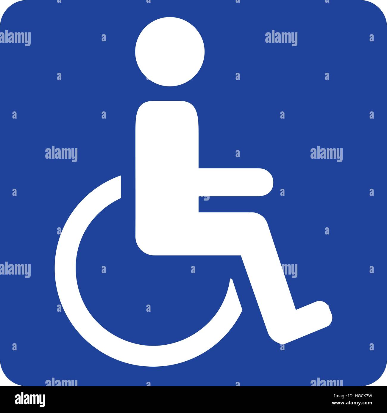 Wheelchair pictogram button Stock Vector Image & Art - Alamy