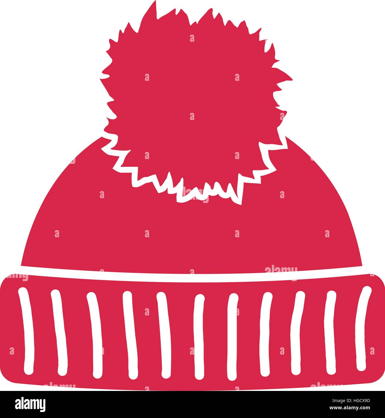 Knitted cap Stock Vector Images - Alamy