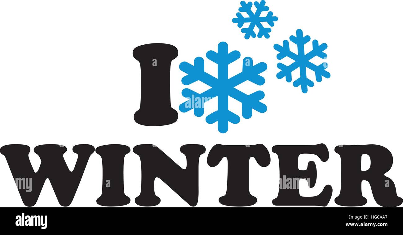 Love winter Stock Vector Images - Alamy