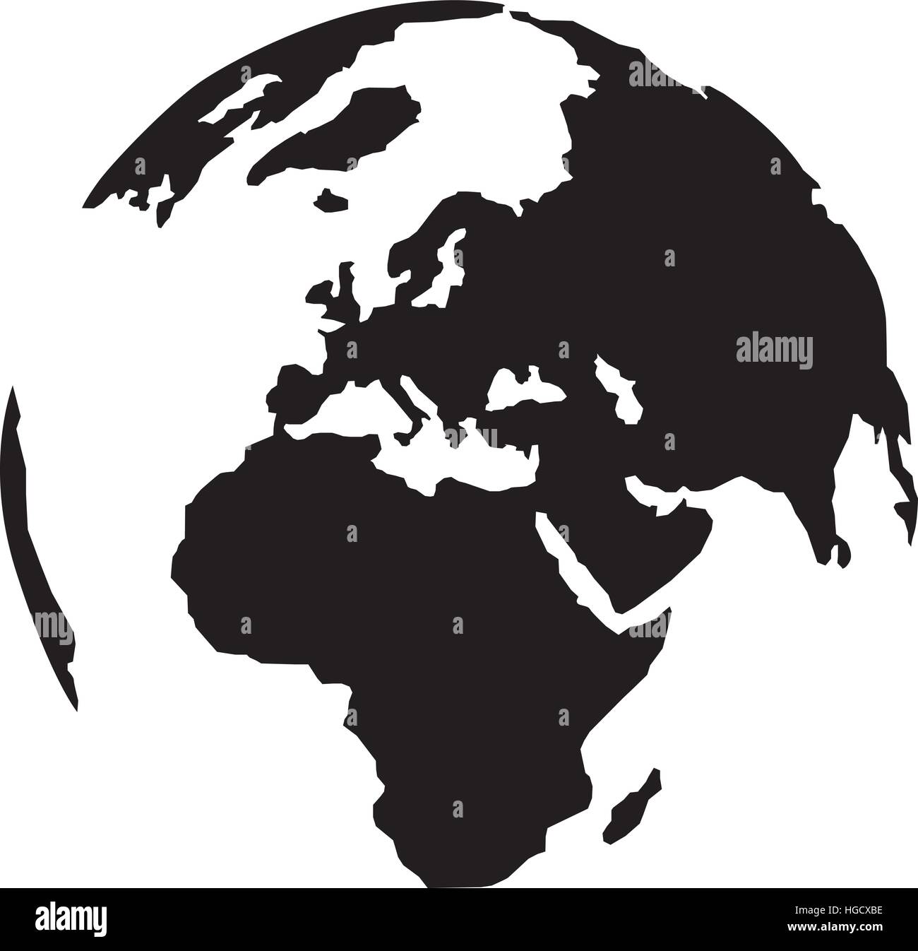 Planet silhouette hi-res stock photography and images - Alamy