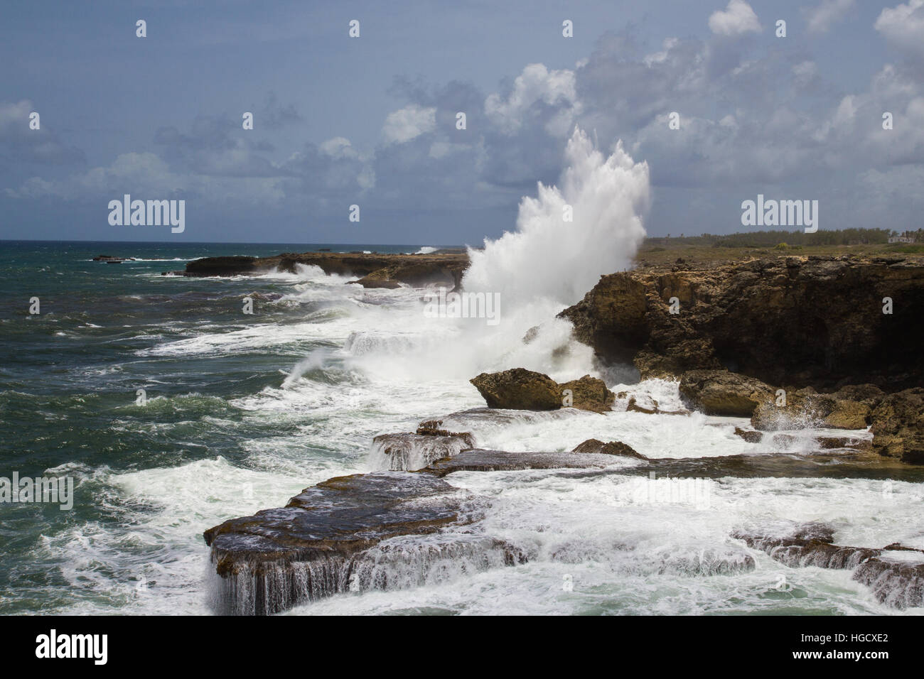 Barbados North Point Stock Photo - Alamy