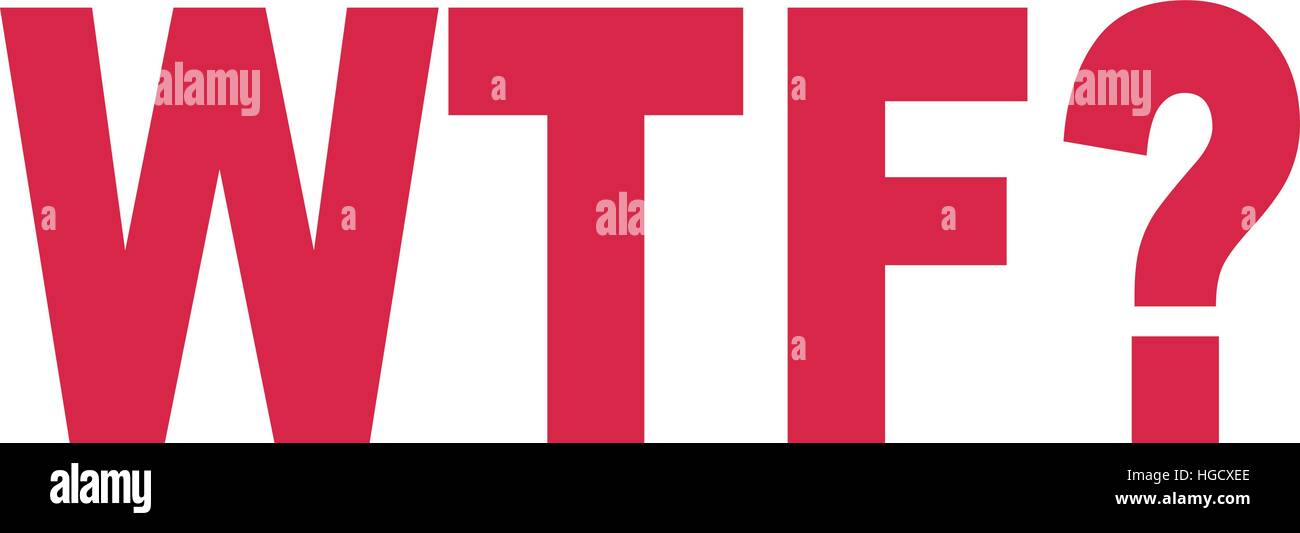 Wtf icon hi-res stock photography and images - Alamy