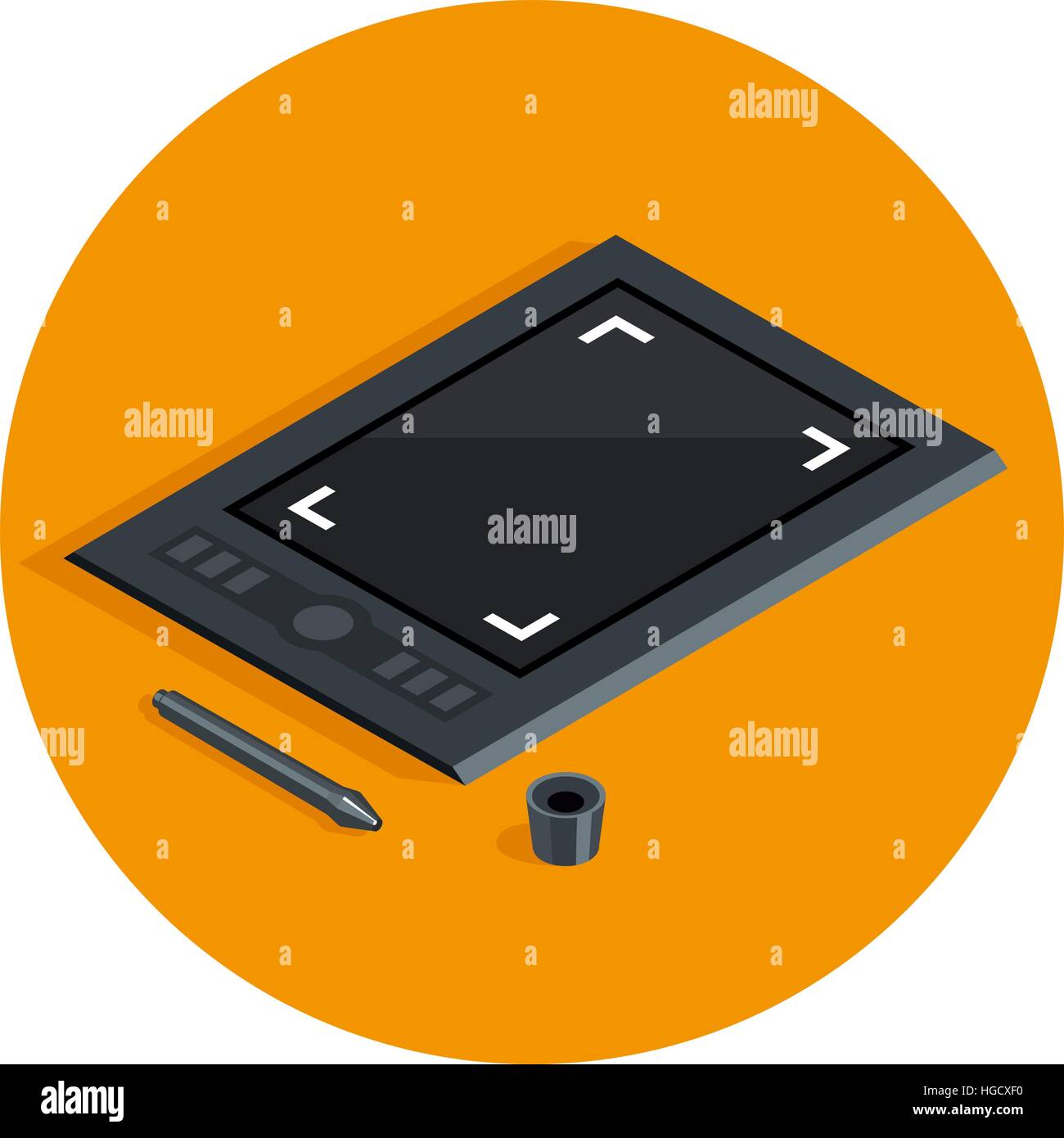 Tablet art Stock Vector Images - Alamy