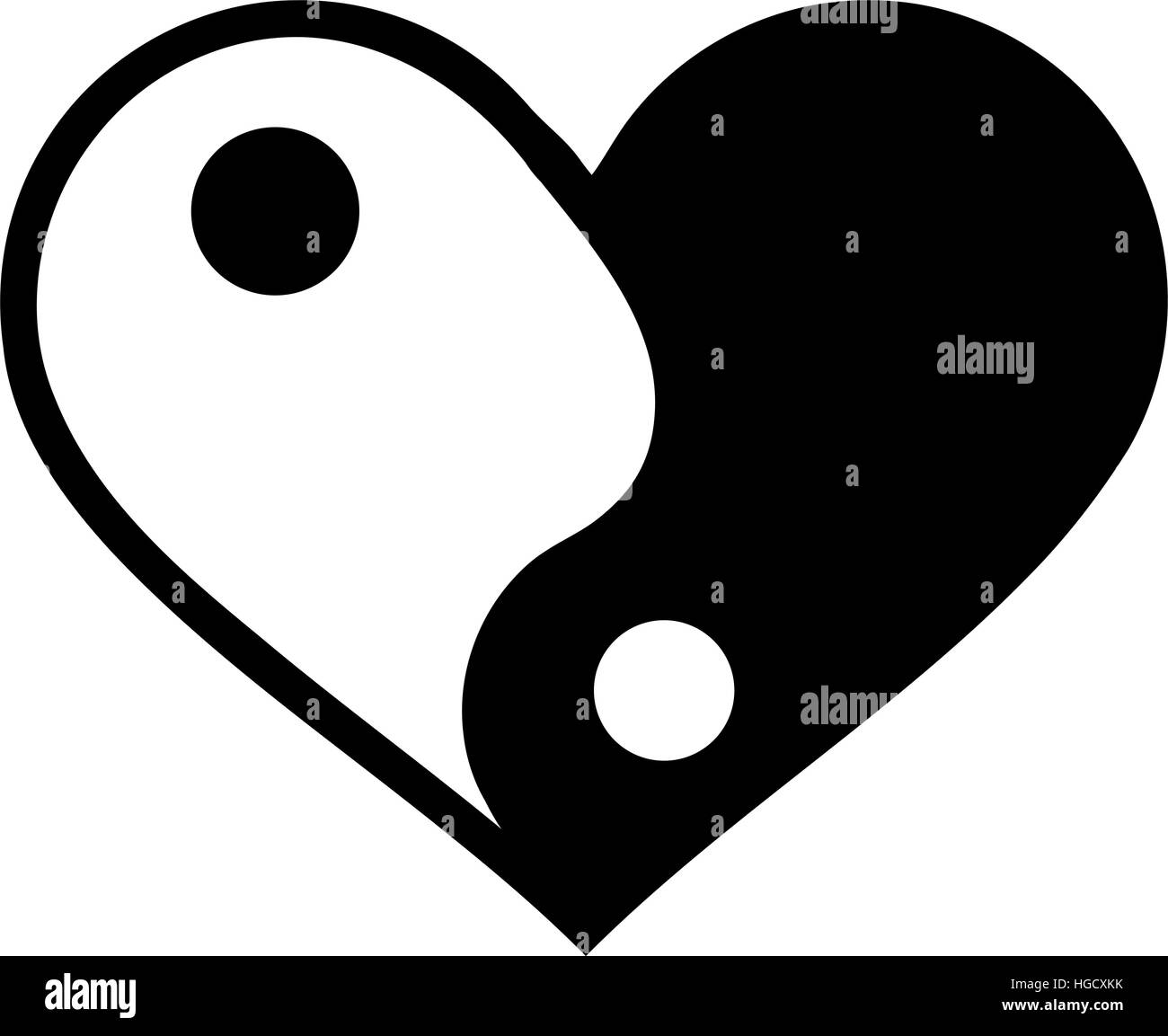 Spiritual heart Stock Vector Images - Alamy