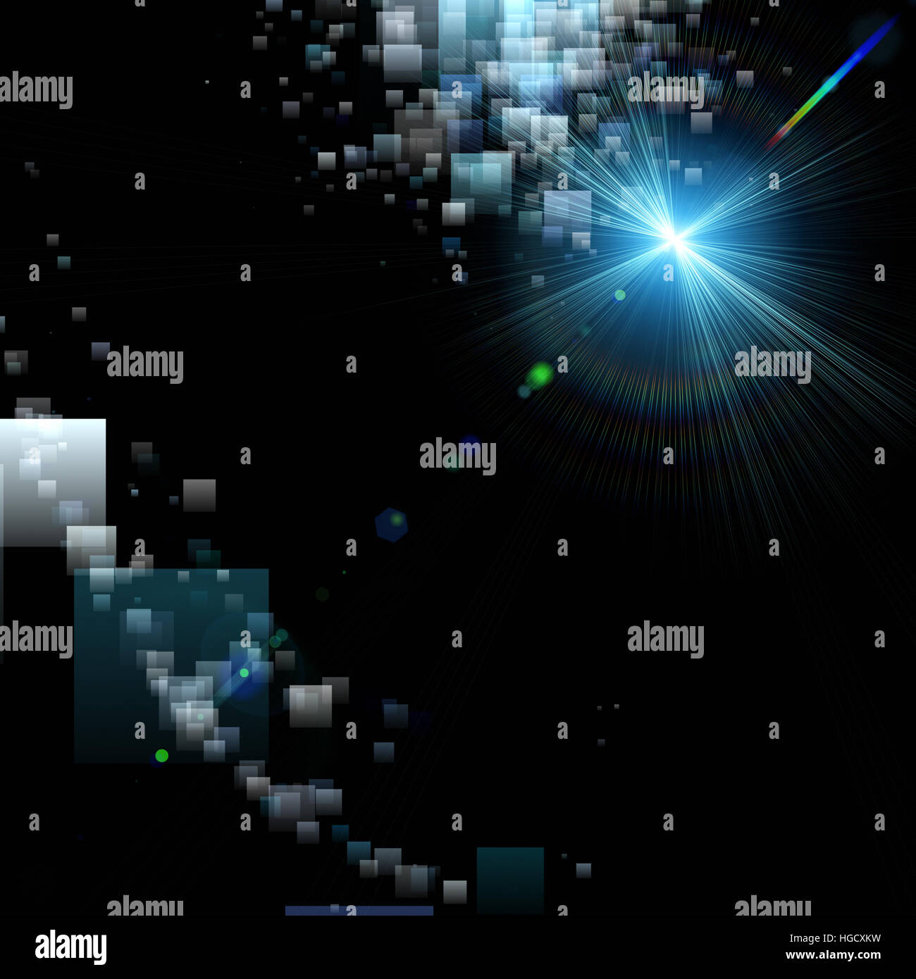 Abstract square background design with light Stock Photo - Alamy