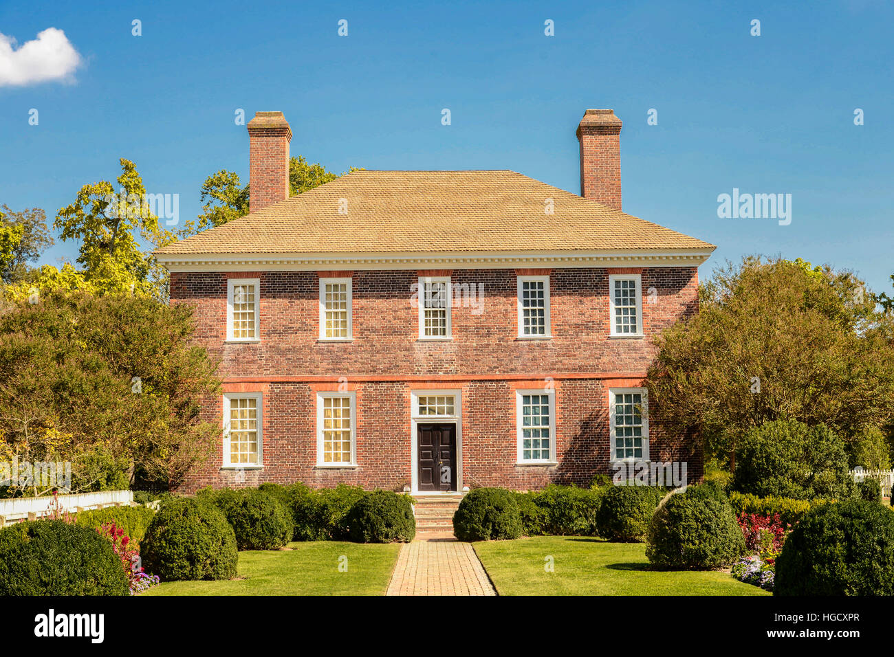 Colonial williamsburg george wythe house hi-res stock photography and ...