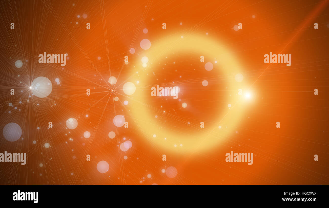 Futuristic particle background design illustration with lights Stock ...