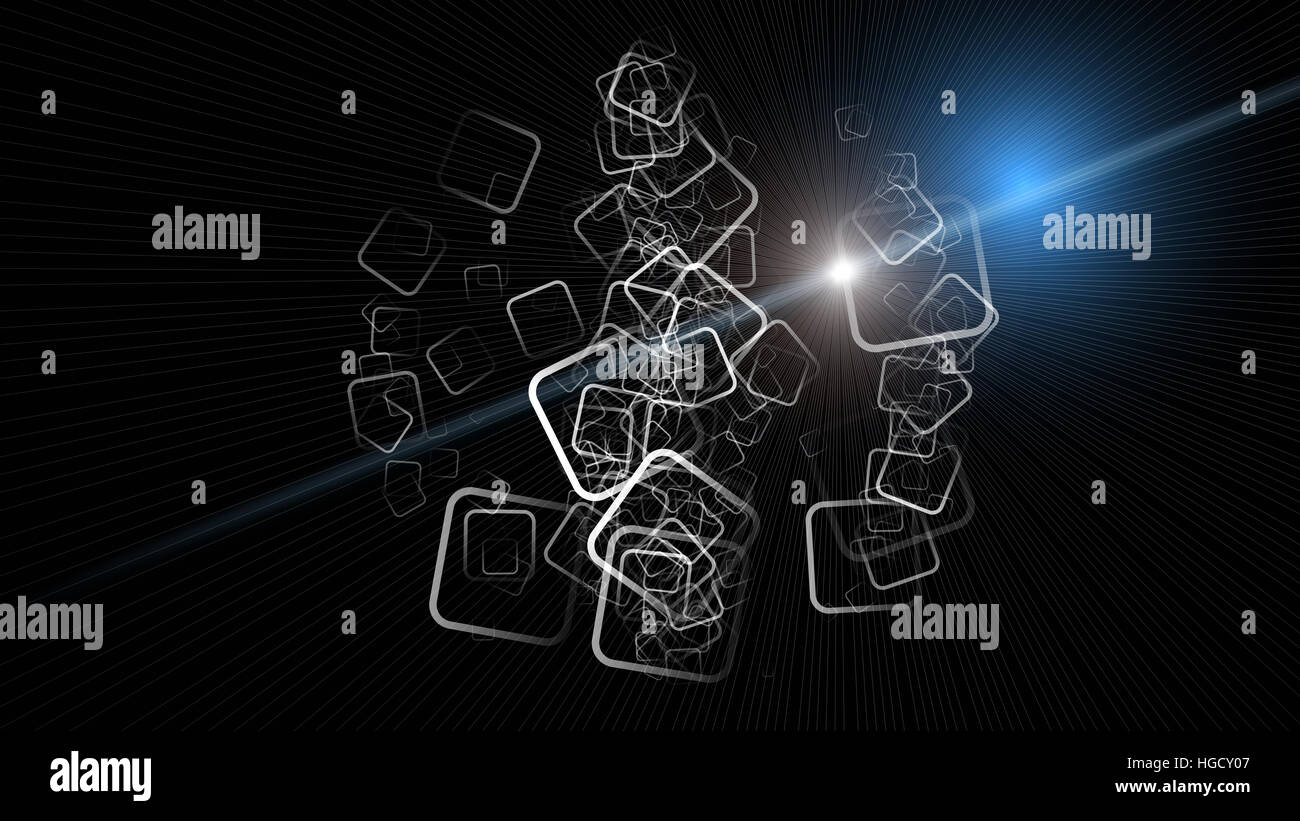 Abstract square background design with light Stock Photo - Alamy