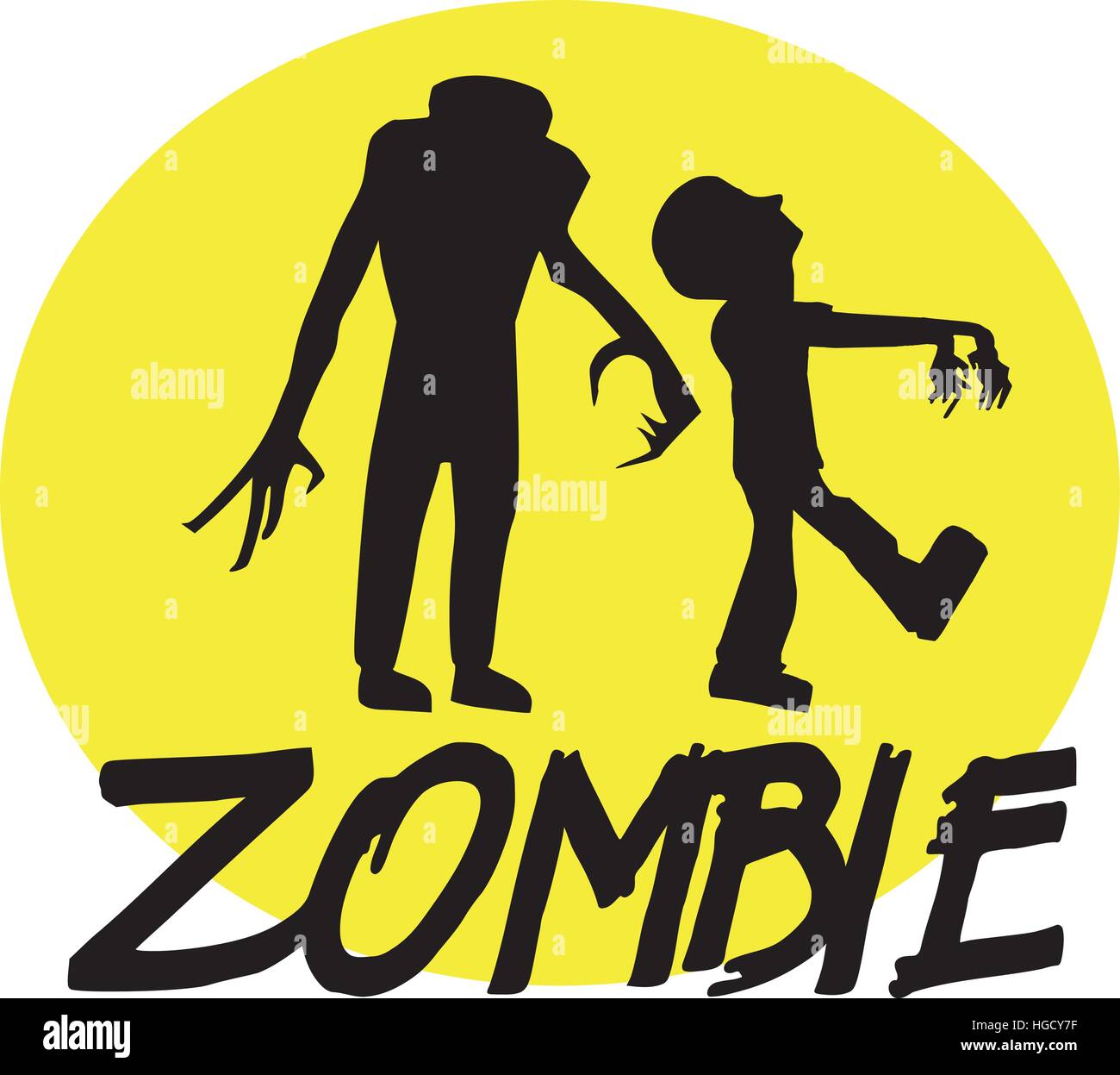 Zombies Stock Vector Images - Alamy