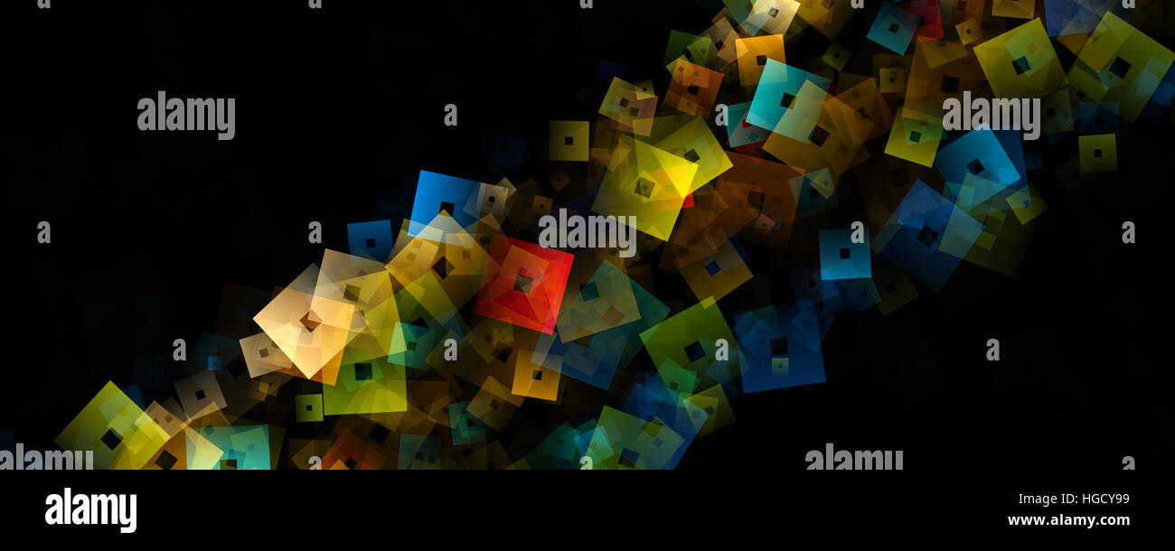 Abstract square panorama background design illustration Stock Photo - Alamy