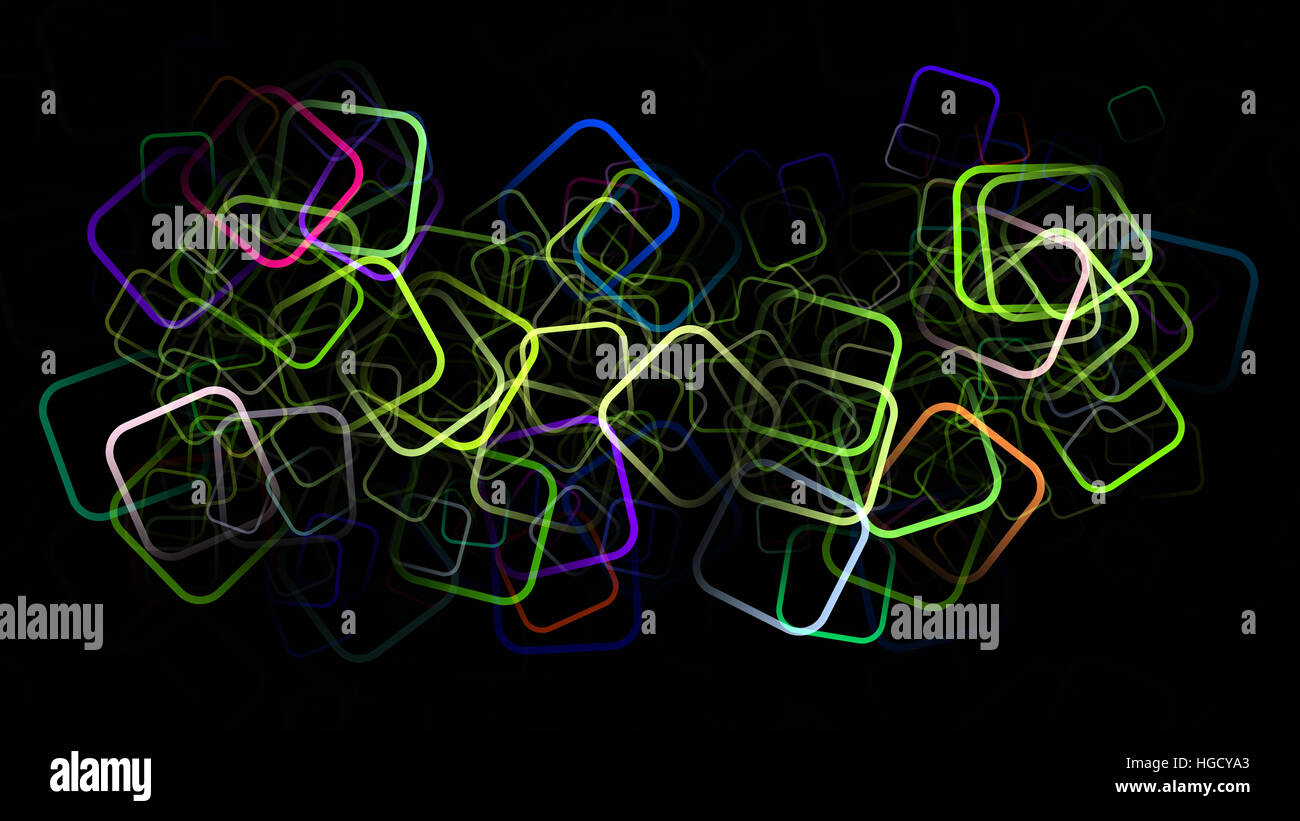 Abstract square background design illustration Stock Photo - Alamy