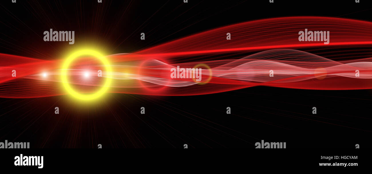 Powerful panorama background design illustration with light Stock Photo ...