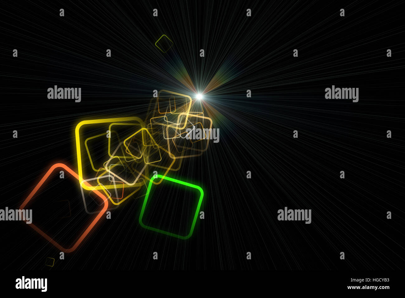 Abstract square background design with light Stock Photo - Alamy