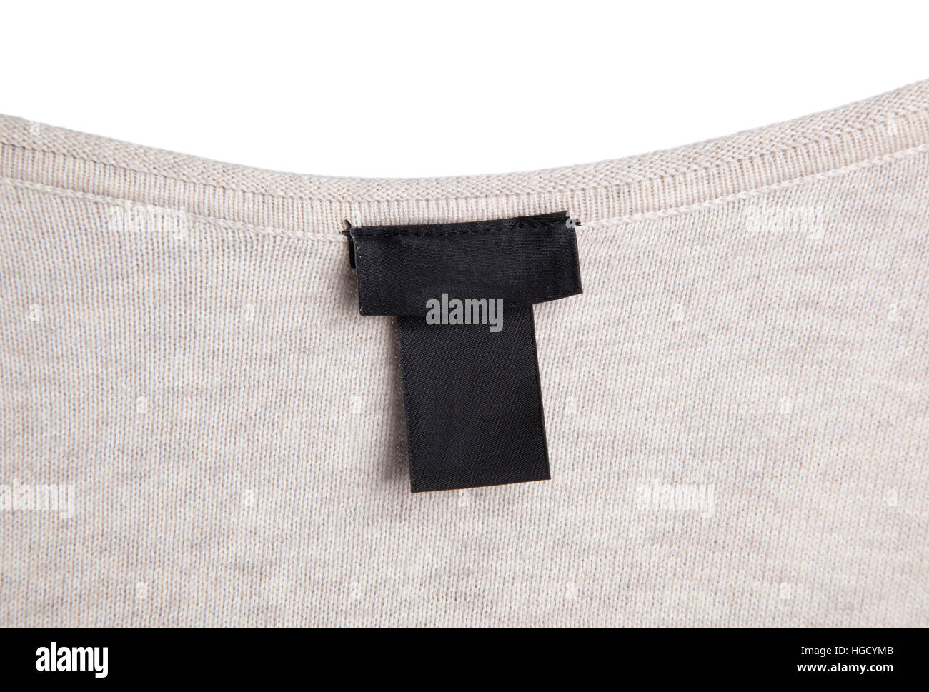 clothes with label tag Stock Photo - Alamy