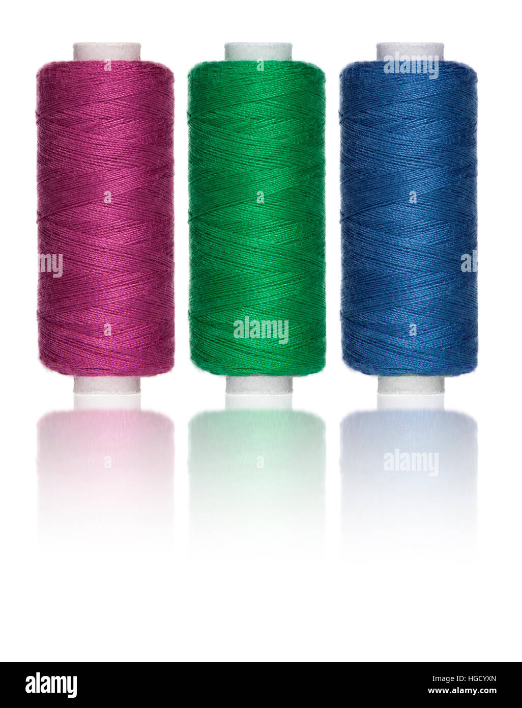 spools of thread Stock Photo - Alamy