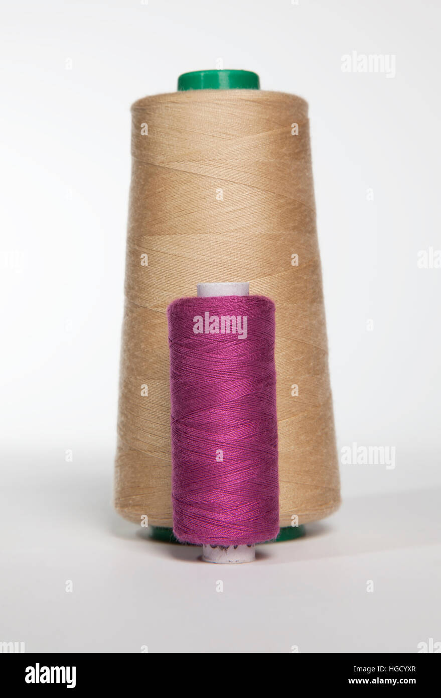 spools of thread Stock Photo - Alamy