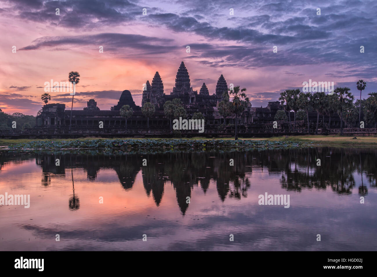 Angkor Wat at Sunrise, Cambodia Stock Photo - Alamy