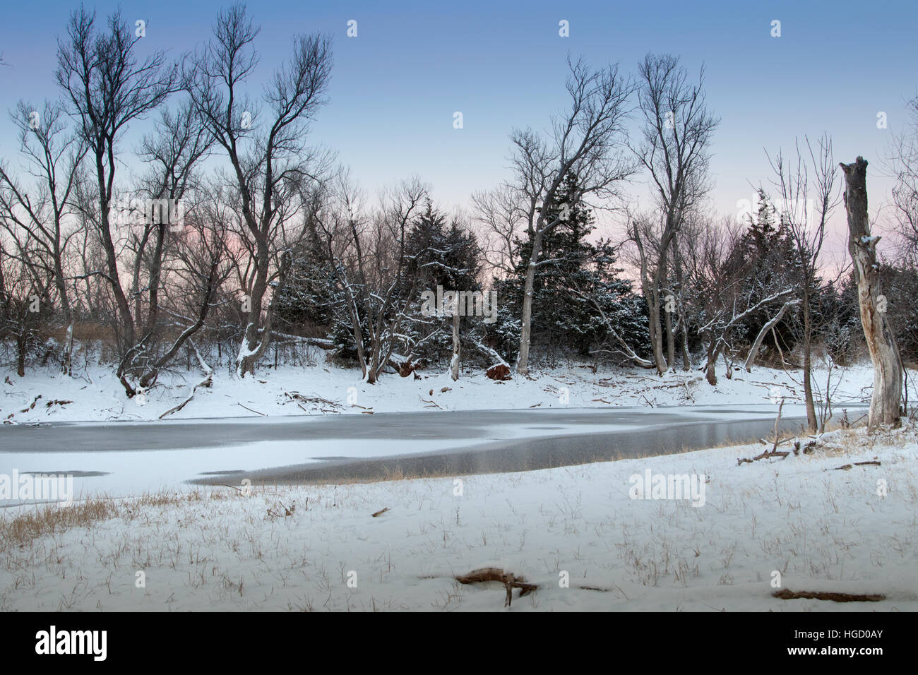 Oklahoma snow hi-res stock photography and images - Alamy