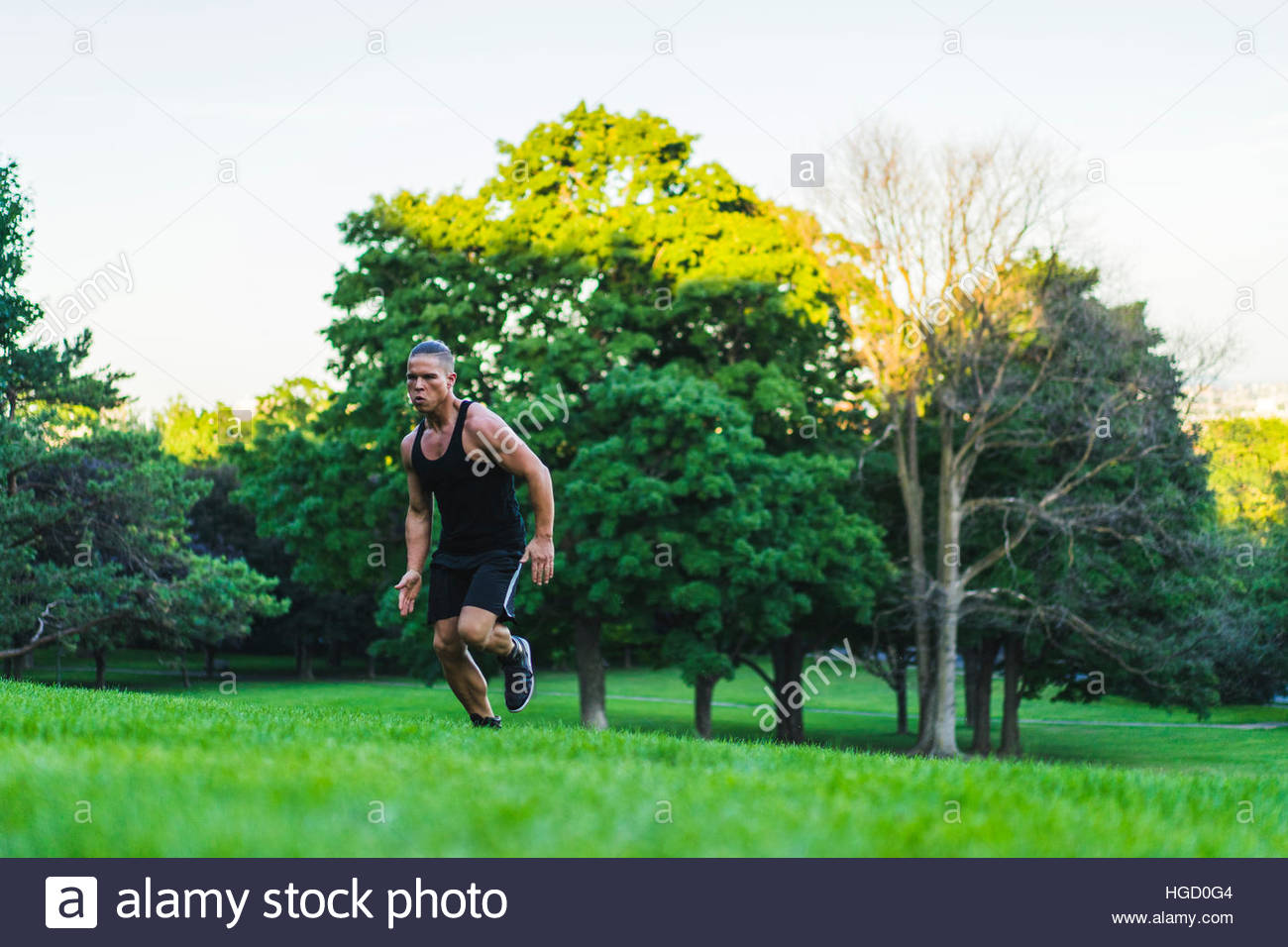 Man Running Up Hill Stock Photos & Man Running Up Hill Stock Images - Alamy