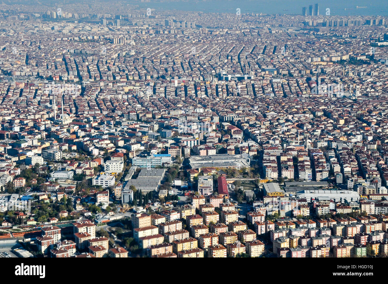 Aerial view of the Istambul, Turkey Stock Photo - Alamy