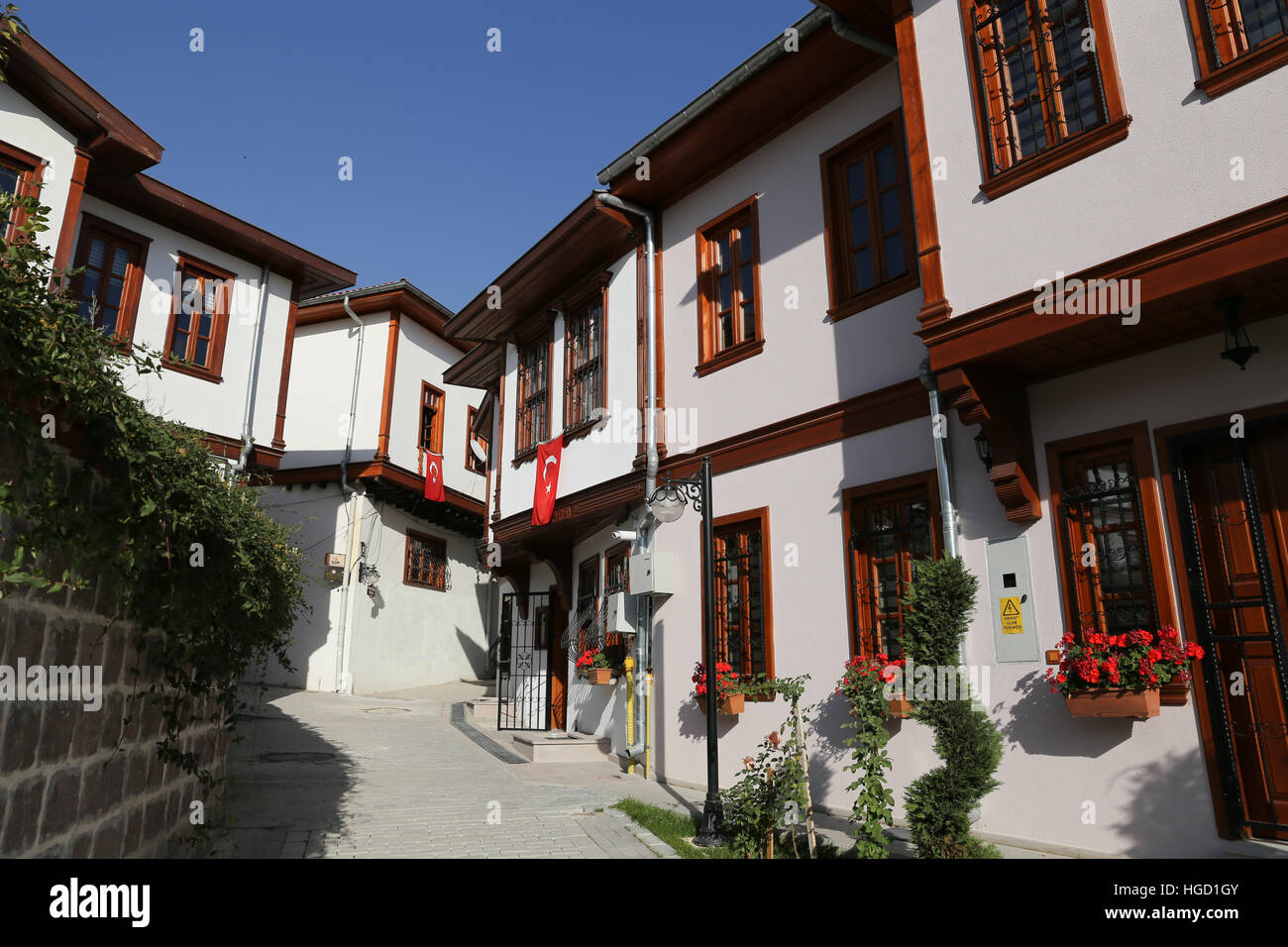 Traditional Turkish House in Ankara City, Turkey Stock Photo - Alamy