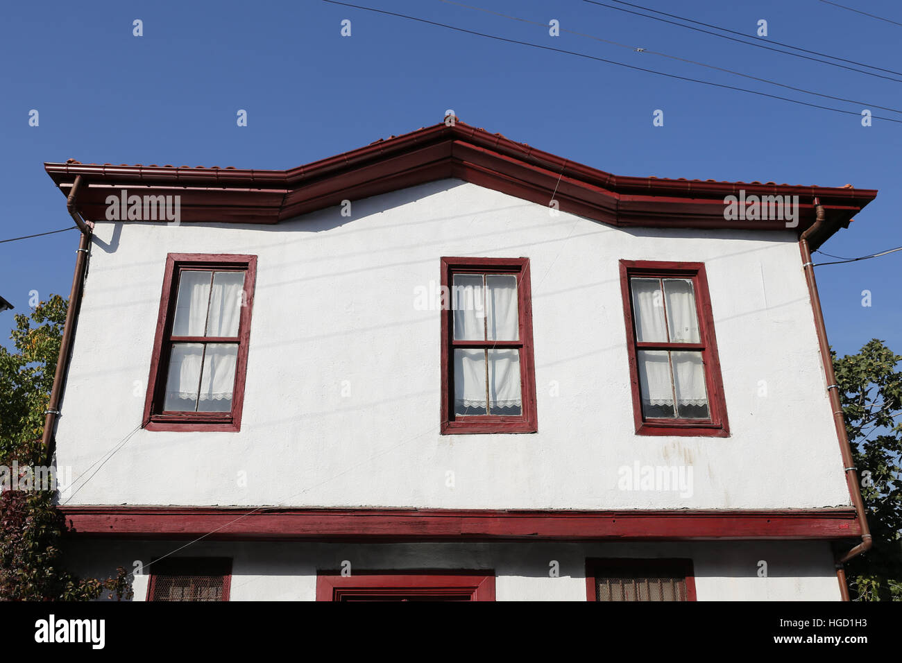 Traditional Turkish House In Ankara City High Resolution Stock ...