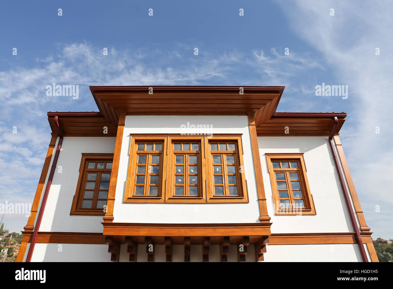 Traditional Turkish House in Ankara City, Turkey Stock Photo - Alamy