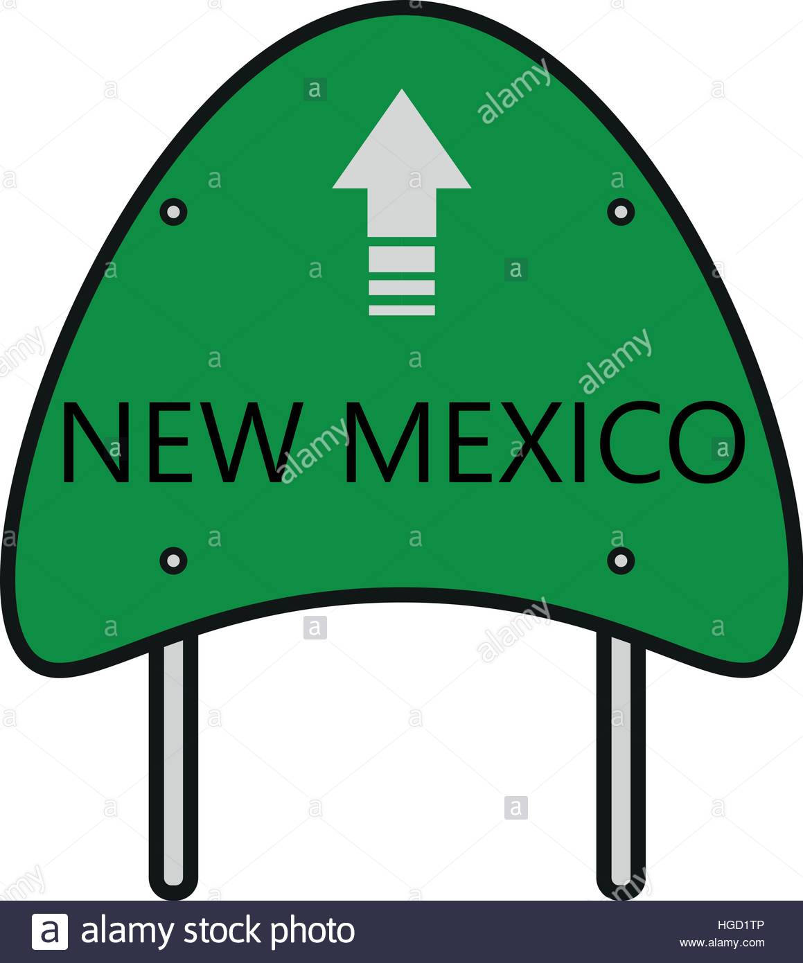 Highway Sign Welcome New Mexico Stock Photos & Highway Sign Welcome New ...