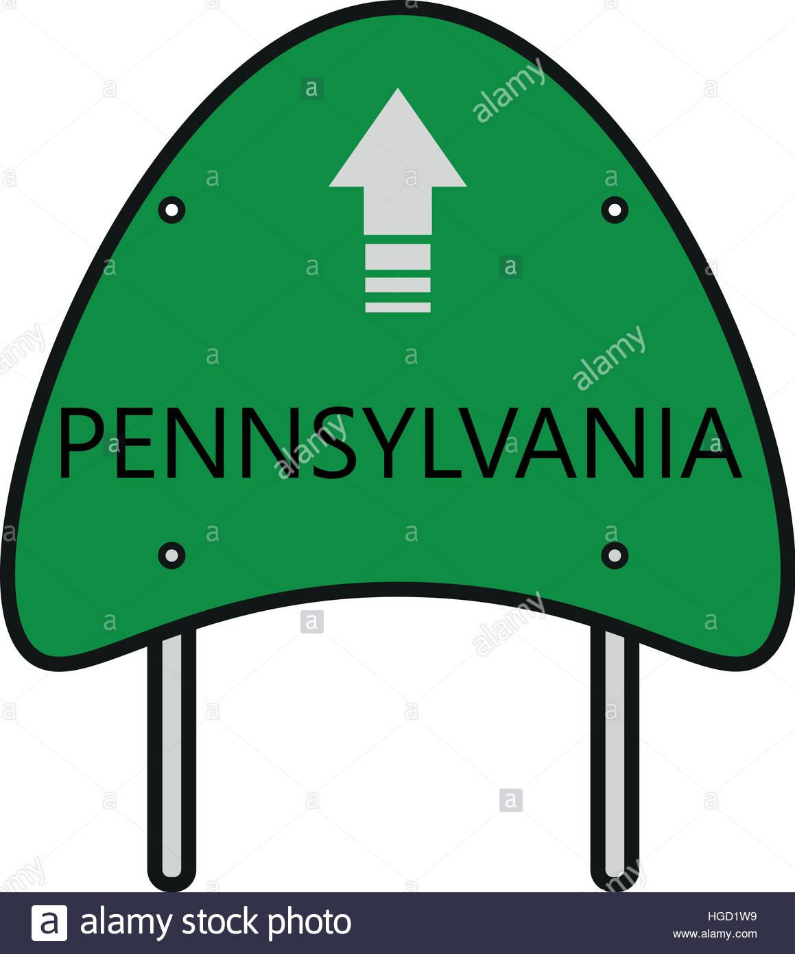 Pennsylvania Welcome Sign Stock Photos & Pennsylvania Welcome Sign ...