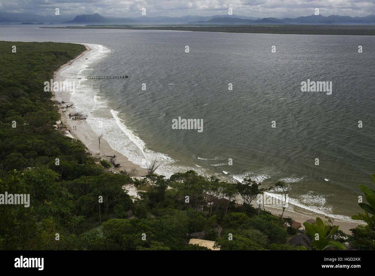 Beach in Ilha do Mel, Paranagua, Brazil Stock Photo - Alamy