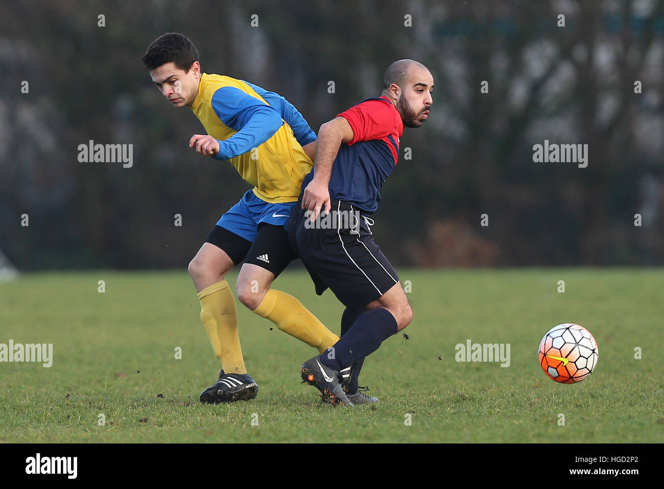 FC Niva (yellow) vs Shakespeare, Hackney & Leyton Sunday League ...