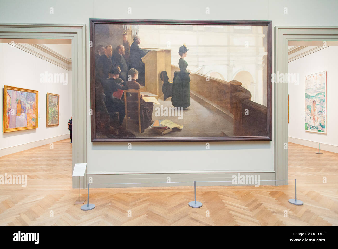 Henry Lerolle (1848-1929) The Organ Rehearsal, 1855 Oil on Canvas ...