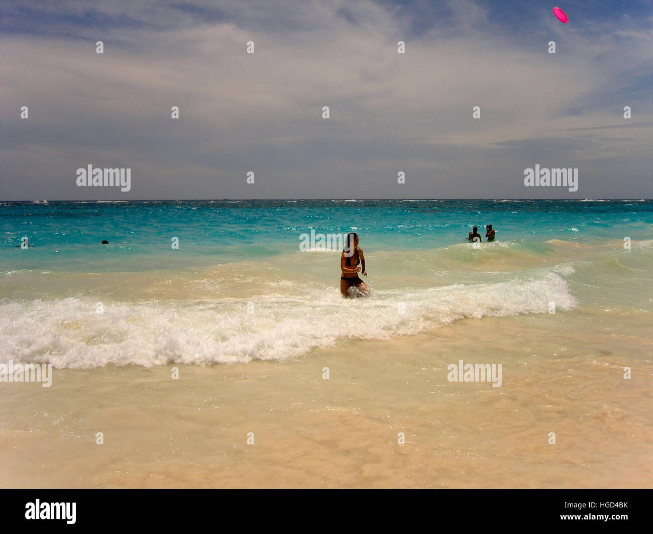 Bikini swimming sun tan tanning hi-res stock photography and images - Alamy