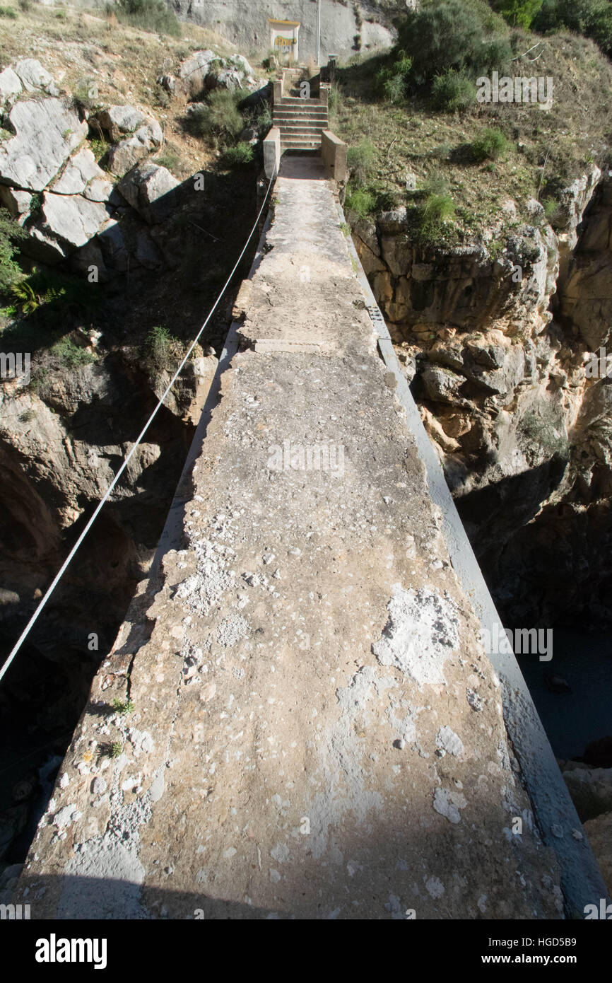 Old bridge over gorge hi-res stock photography and images - Alamy