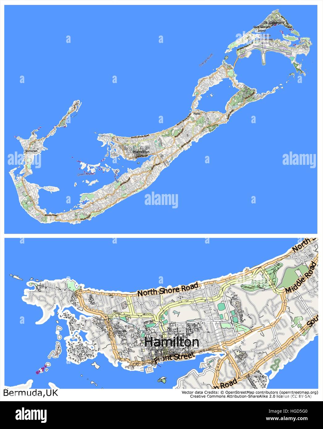 Bermuda Triangle Map High Resolution Stock Photography and Images - Alamy