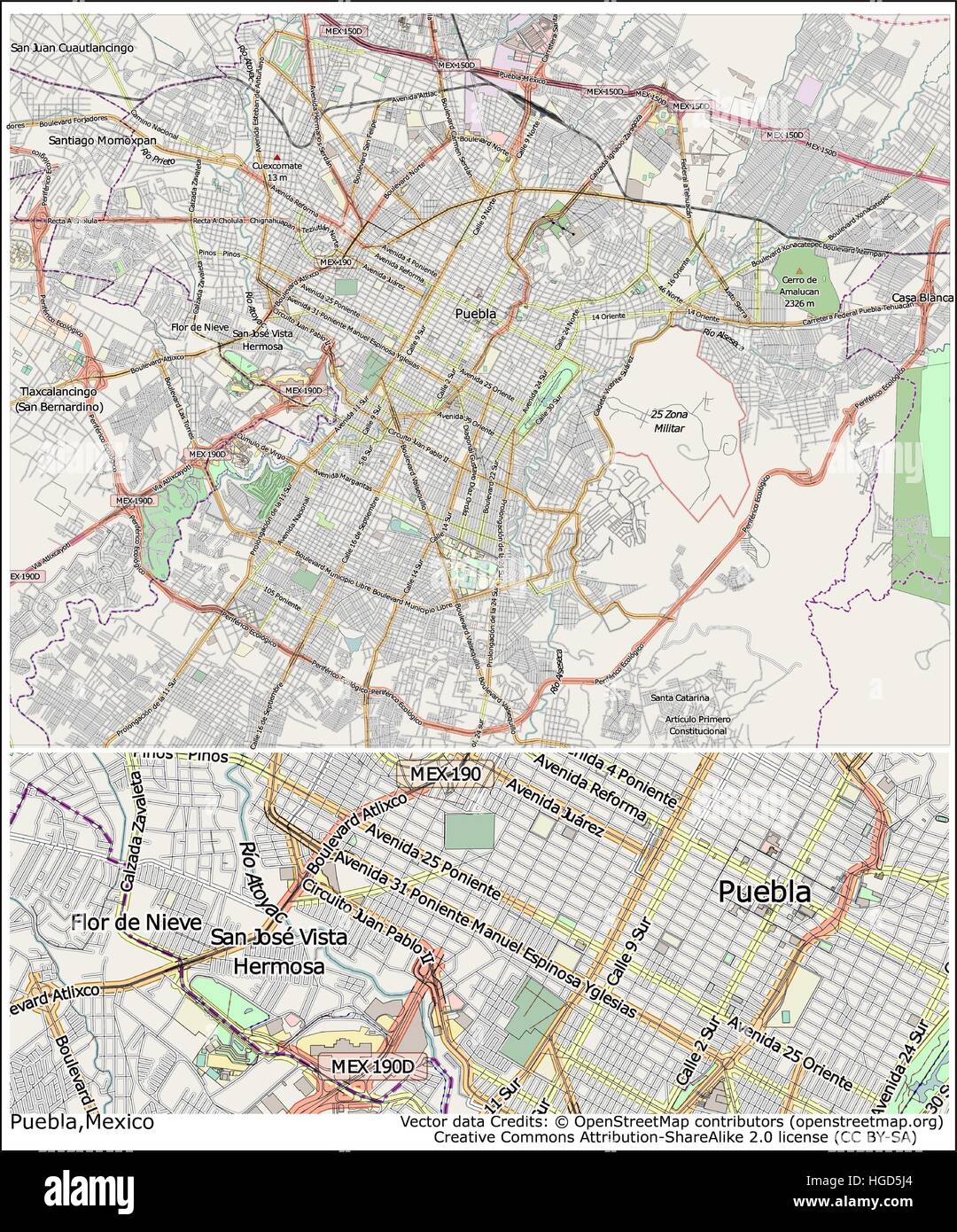 Cholula mexico Stock Vector Images - Alamy