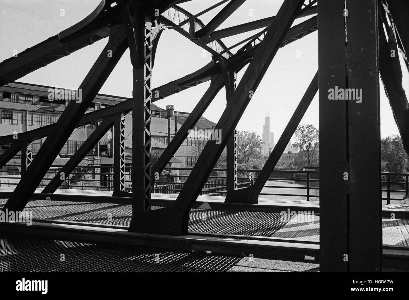 Opened in 1902, the Cortland St. Bridge in Chicago is the original ...