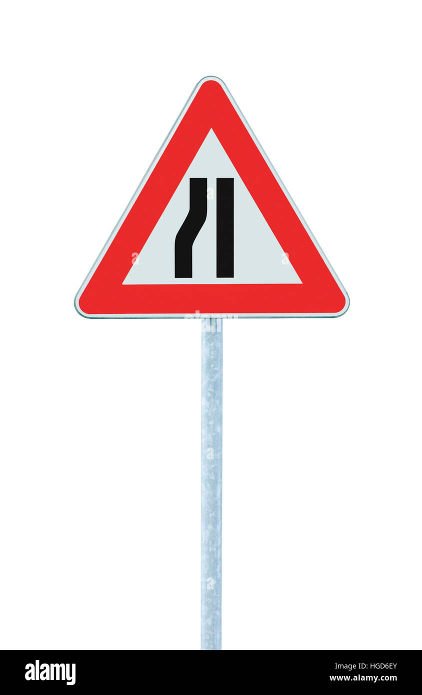 Narrow Road Sign