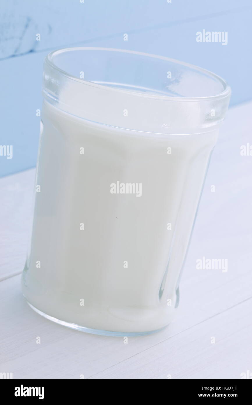 Delicious fresh milk, one of the primary sources of nutrition Stock ...