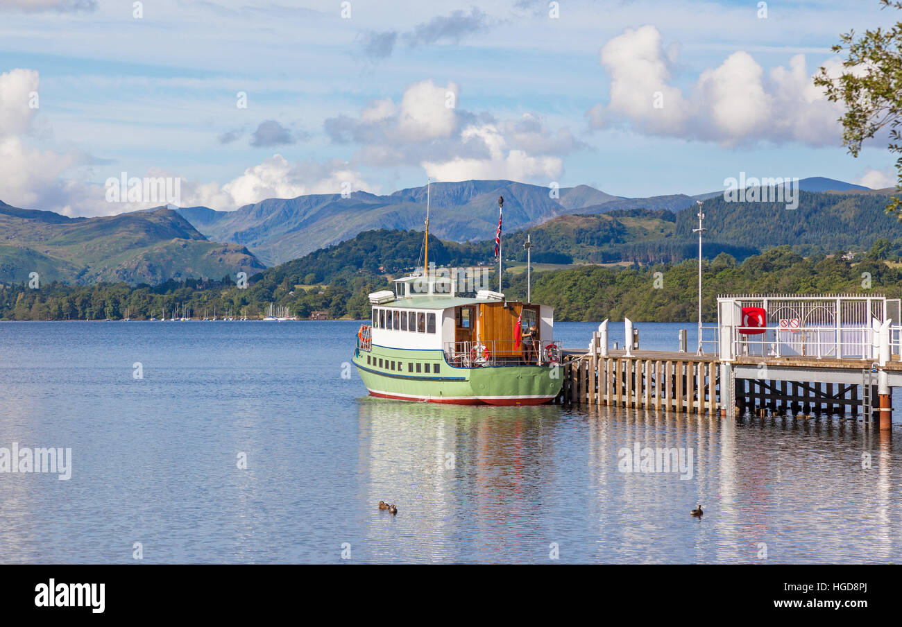 Pooley Bridge Boat Pier High Resolution Stock Photography and Images ...