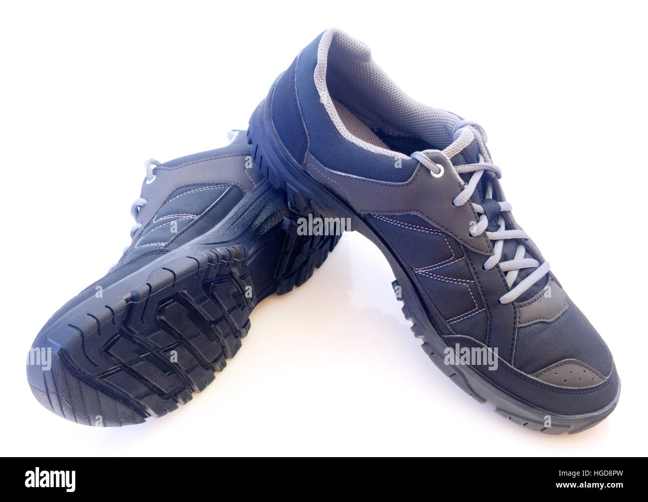 New sport shoes isolated on white background Stock Photo - Alamy