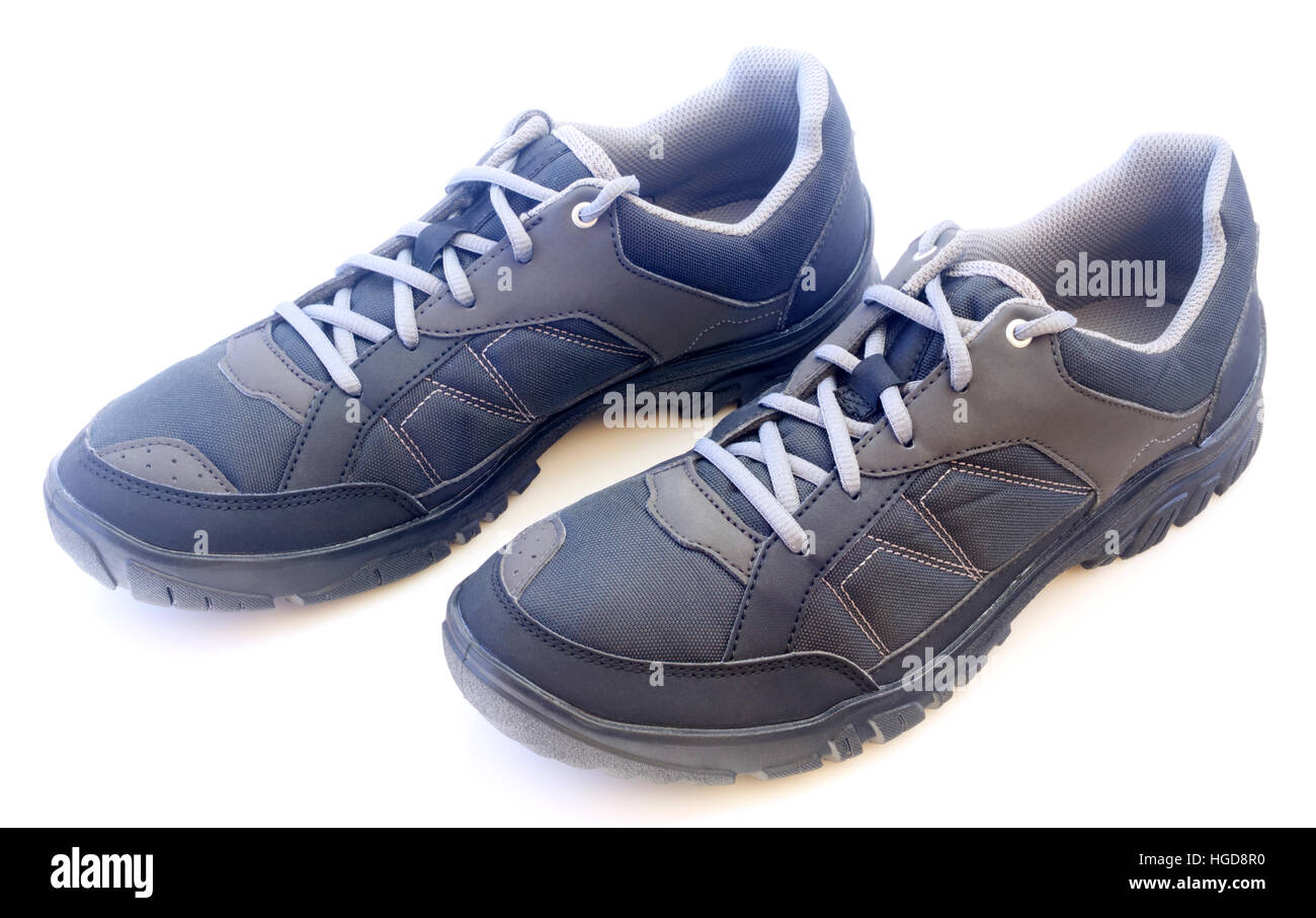 New sport shoes isolated on white background Stock Photo - Alamy