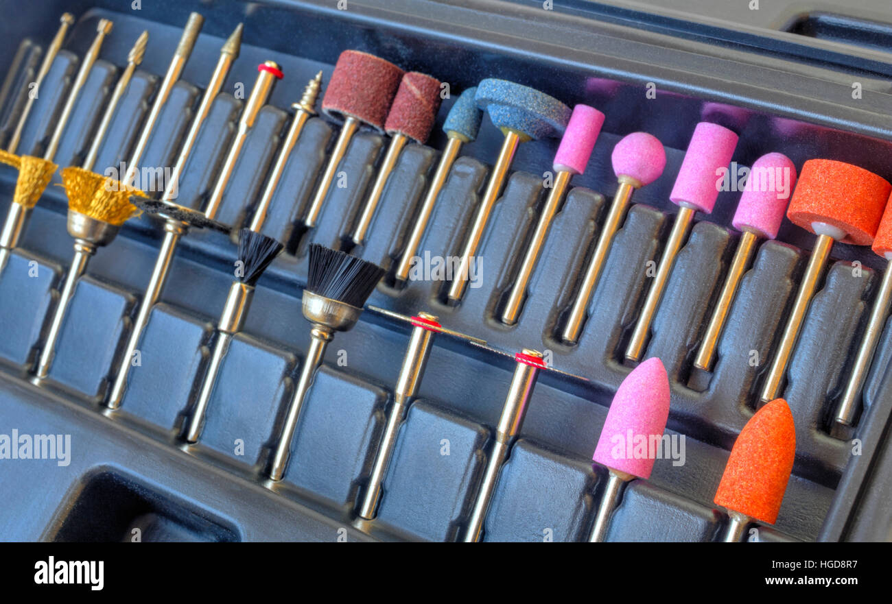 Mini drill machine set different hi-res stock photography and images ...